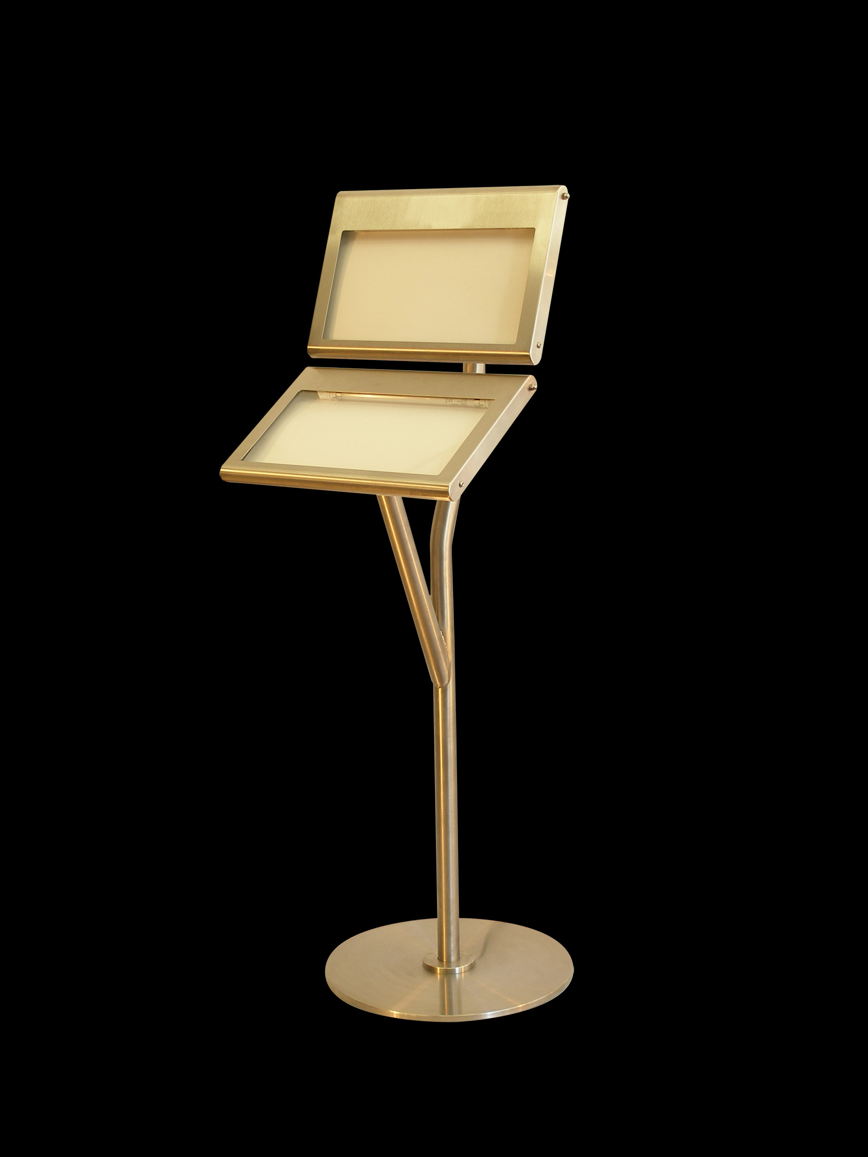 Porte-menus deux plateaux 2 x A5 + 2 x A5