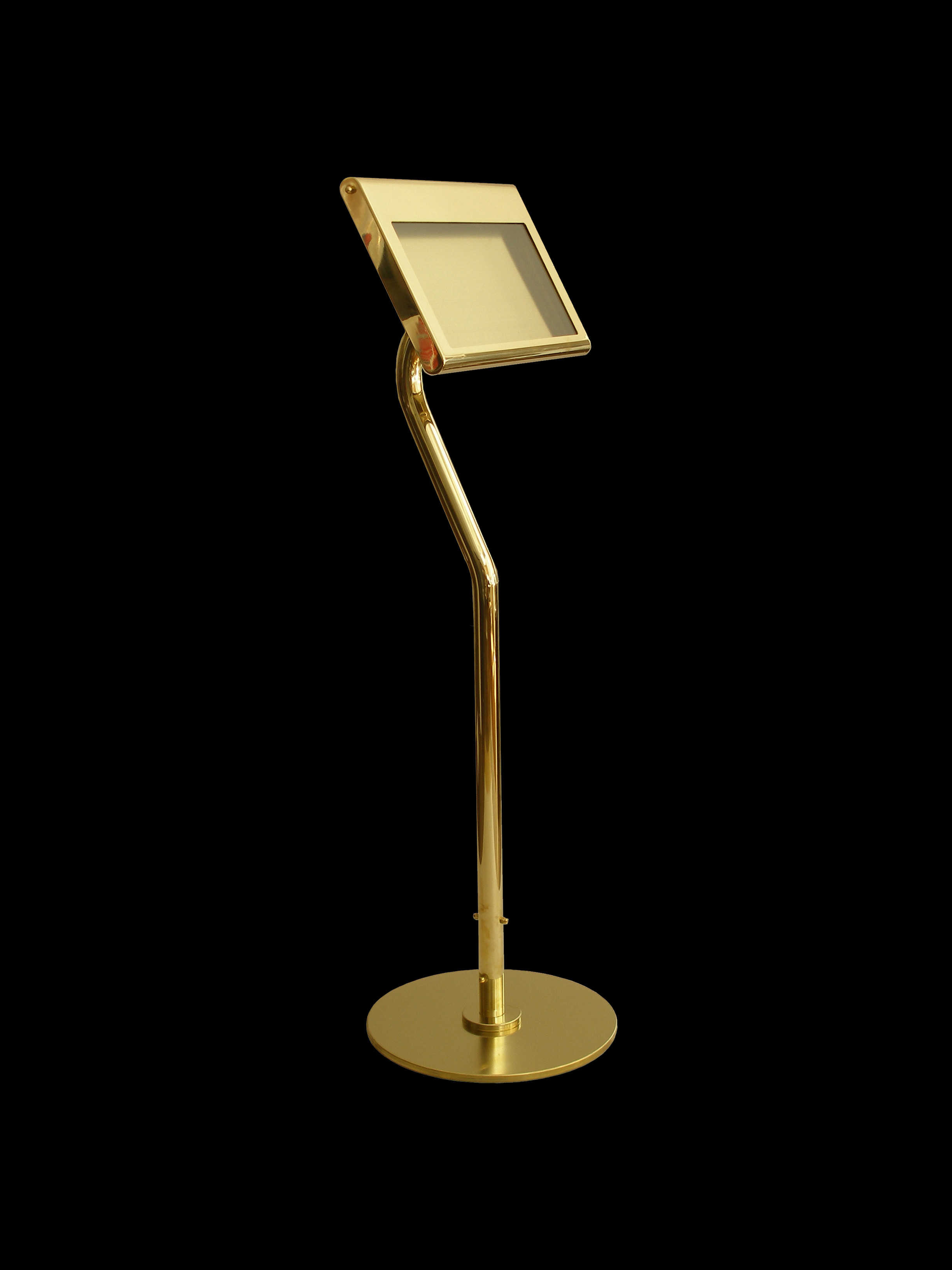 Porte-menus sur pied 2 x A5