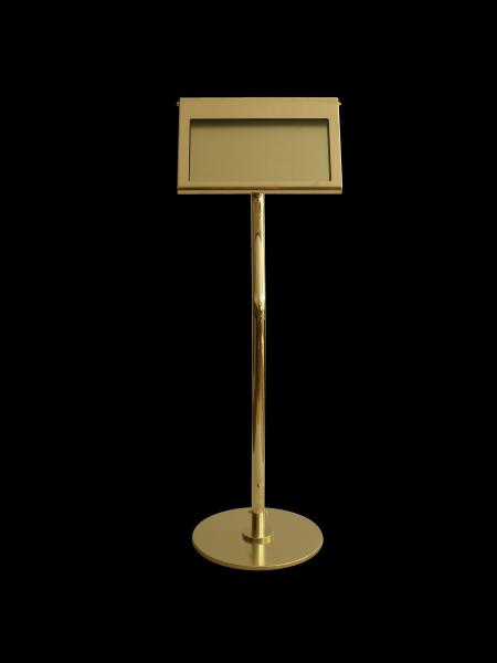 Porte-menus sur pied 2 x A5